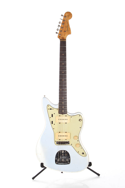1962 Fender Jazzmaster Refinished In Pearl Guitar Chimp