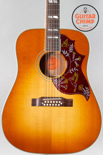 2012 Gibson Custom Shop Hummingbird 12-String Heritage Cherry Sunburst ...