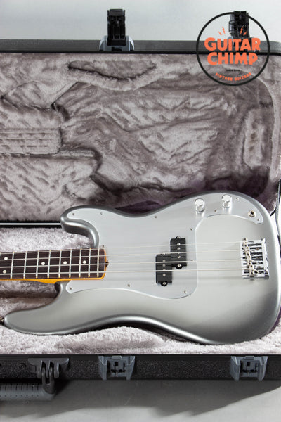 2024 Fender American Pro II P Precision Bass Mercury | Guitar Chimp