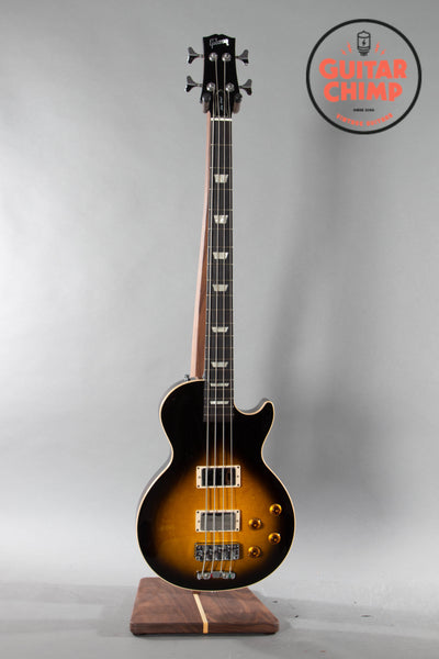 1997 Gibson LPB-3 Les Paul Standard Bass Tobacco Sunburst | Guitar Chimp