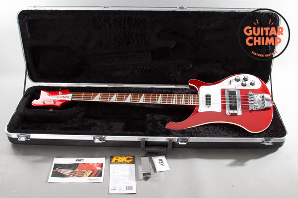 2012 Rickenbacker 4003 Bass Ruby Red – Rare Color, Excellent Condition ...