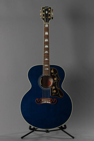 2015 Gibson Custom Shop Limited Edition SJ-200 Trans Blue | Guitar Chimp