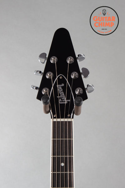 2021 Gibson 70s Flying V Ebony Black | Guitar Chimp