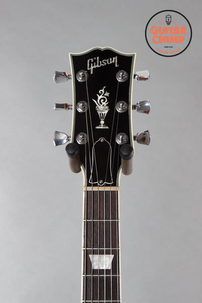 2014 Gibson Les Paul Custom Classic Natural Flower Pot Inlay | Guitar Chimp