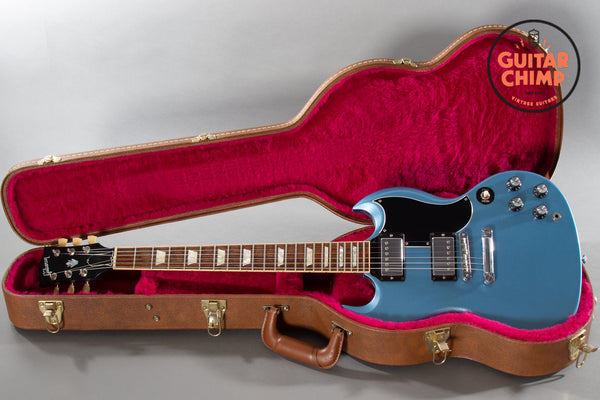 2014 Gibson Sg Standard Pelham Blue | Guitar Chimp