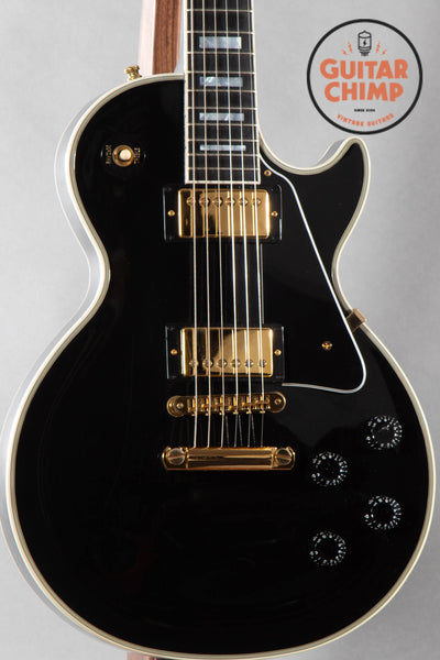 2001 Gibson Les Paul Custom Black Beauty | Guitar Chimp