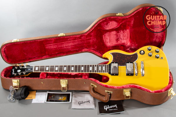 2022 Gibson CME Exclusive SG Standard Gloss Yellow | Guitar Chimp