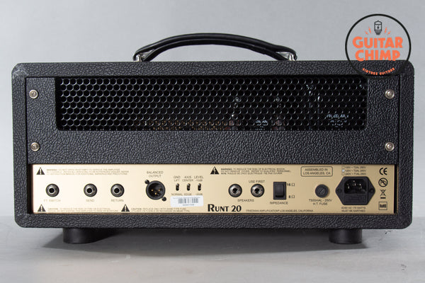 Friedman Runt 20 2-Channel 20-Watt Guitar Amp Head | Guitar Chimp